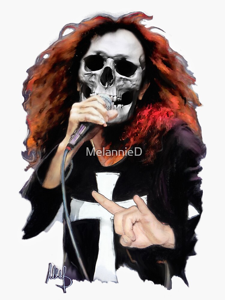 "Ronnie " Sticker by MelannieD | Redbubble