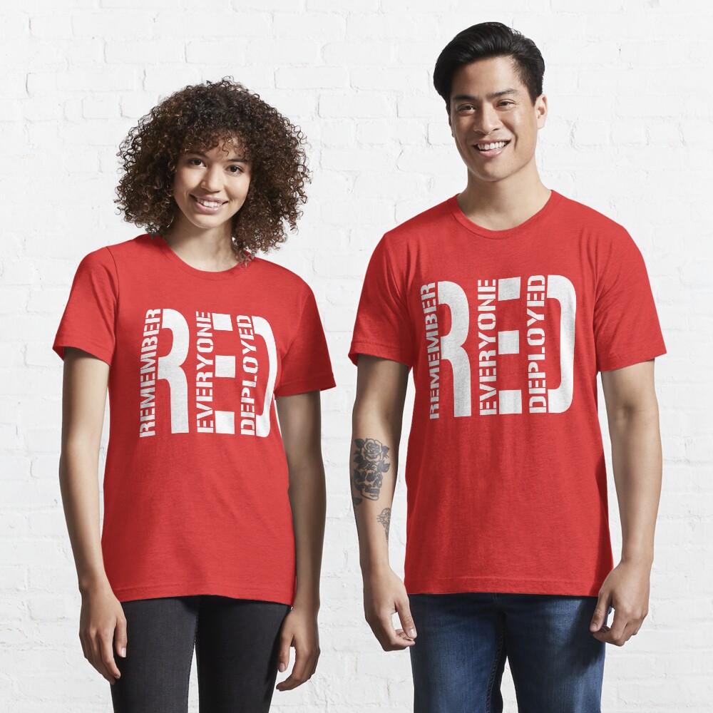"RED - Red on Fridays" T-shirt for Sale by pixhunter | Redbubble | army ...