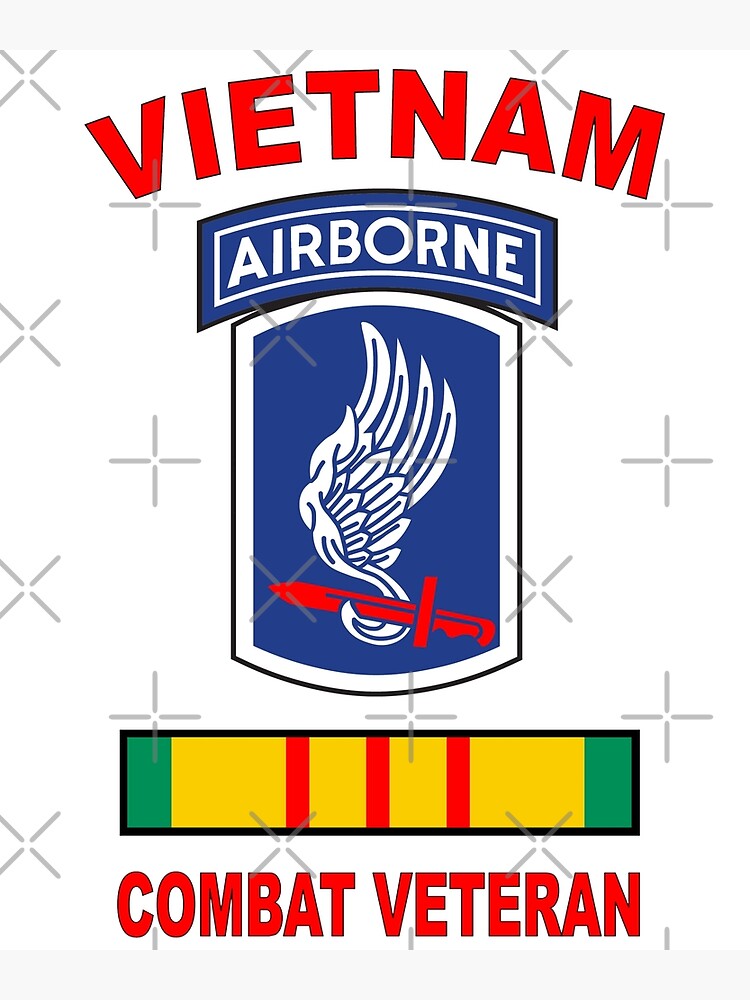 "173rd Airborne Brigade Vietnam Veteran" Poster by tommytbird | Redbubble