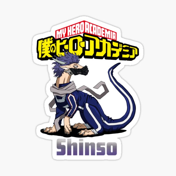 "Dragonised Shinso" Sticker for Sale by DirtyPawsAus | Redbubble