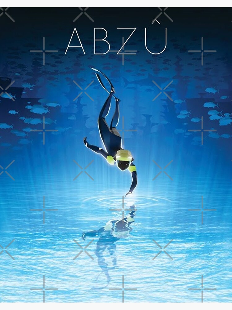 "Abzu" Poster for Sale by Purpleworld1 | Redbubble