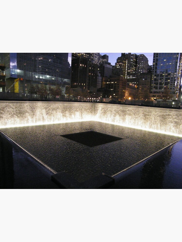 "9/11 Memorial, Pool and Waterfall, Ground Zero, Lower Manhattan, New ...