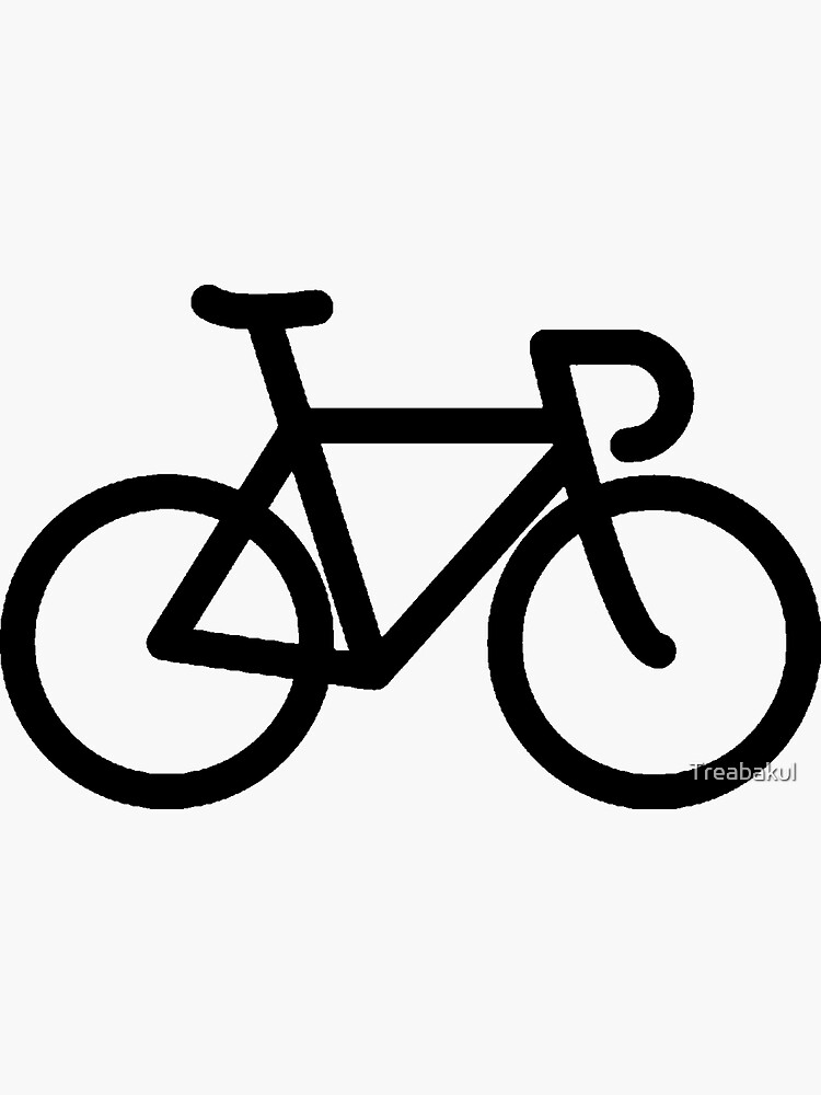 "Race bike logo" Sticker for Sale by Treabakul | Redbubble