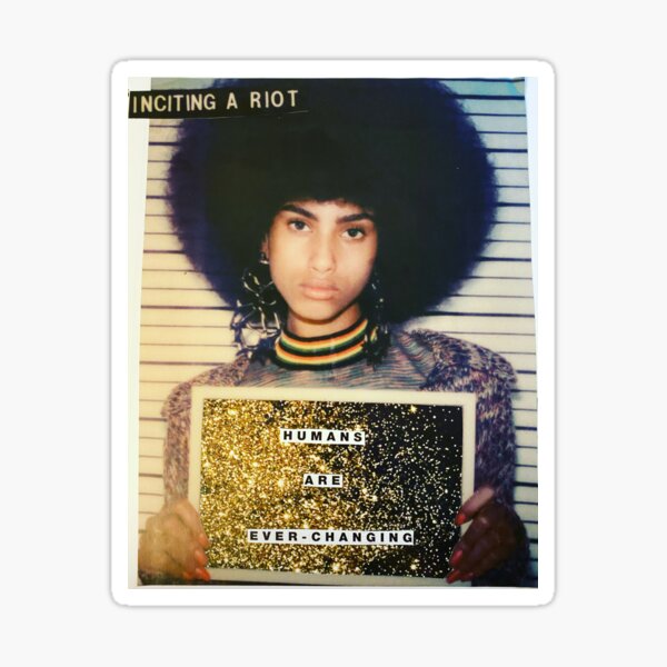 "Inciting A Riot" Sticker by jrharary | Redbubble