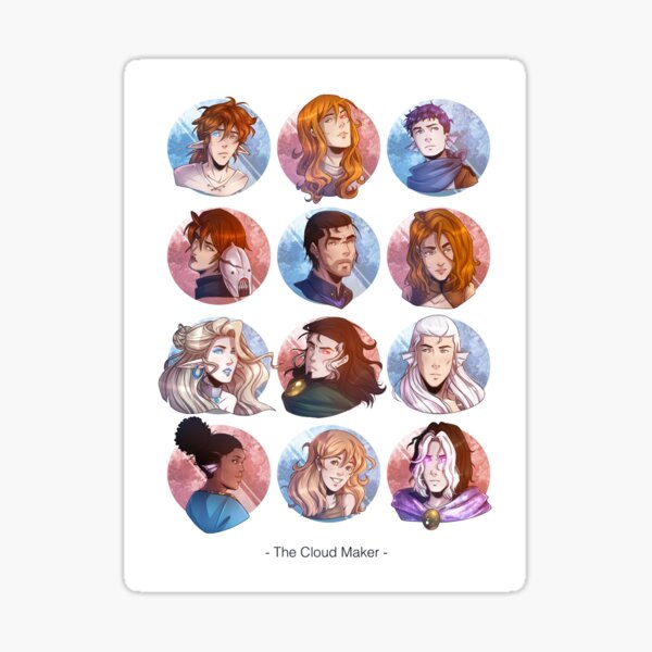 "TCM: Icons" Sticker for Sale by MaddyMoore | Redbubble