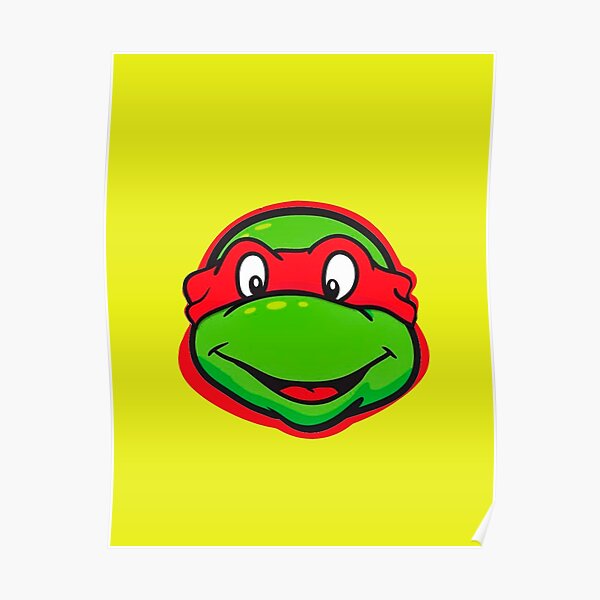 "Ninja Turtles - TMNT (Raphael)" Poster by redblueyellowd | Redbubble