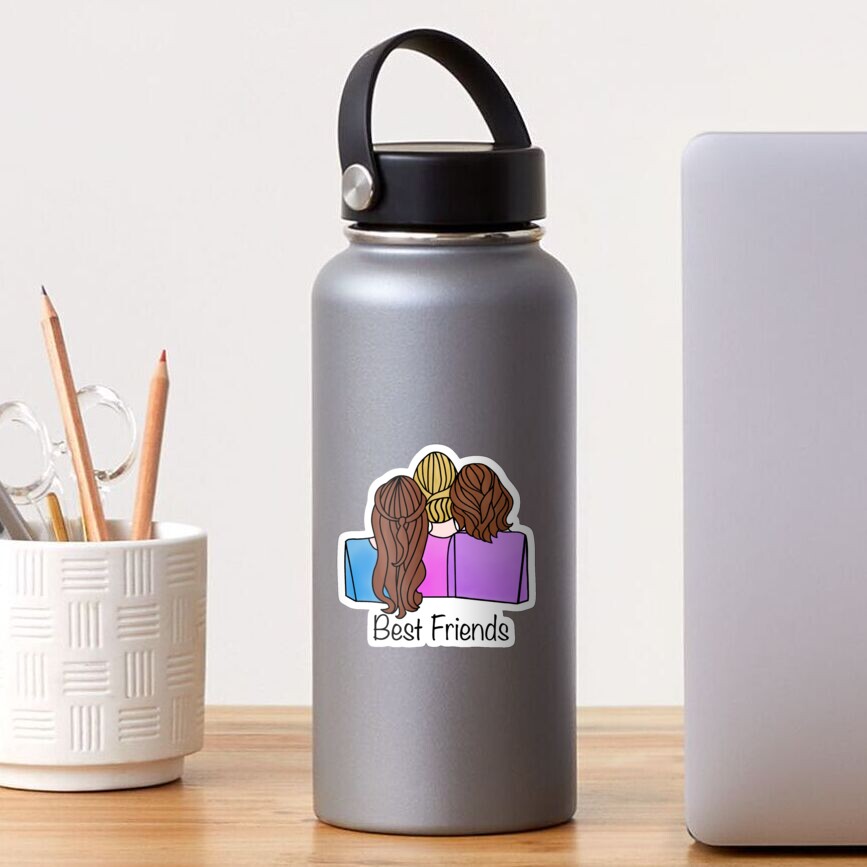 "3 Best Friends" Sticker for Sale by DolphinGirl2020 | Redbubble