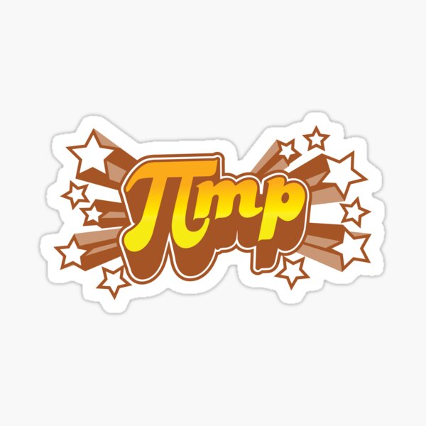 "Pi mp - Pi+MP = Pimp" Sticker by DetourShirts | Redbubble