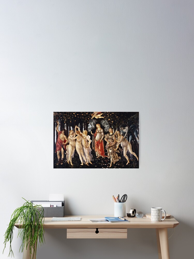 "Botticelli - La Primavera (Spring) (1481 - 1482)" Poster for Sale by ...