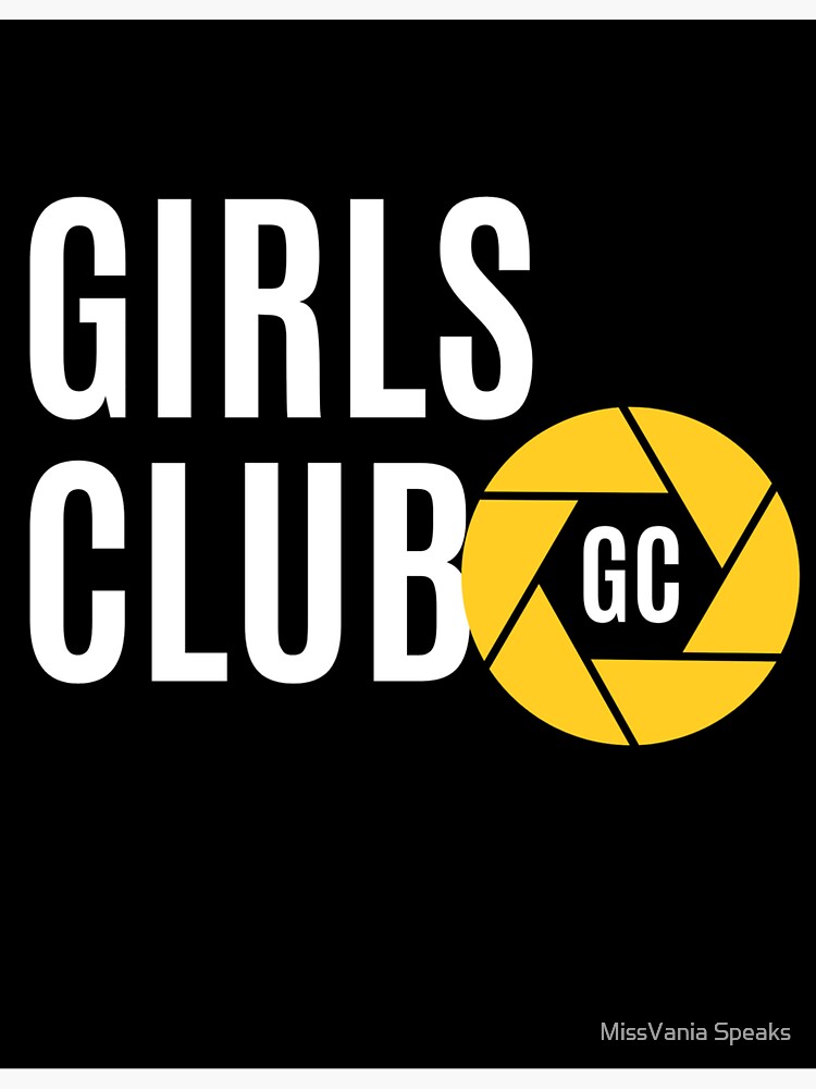 "GIRLS CLUB" Sticker for Sale by vrelvas | Redbubble