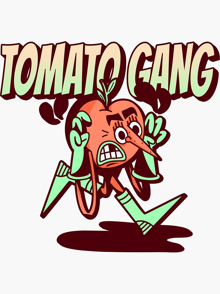 "Tomato gang range" Sticker for Sale by TitanBody | Redbubble