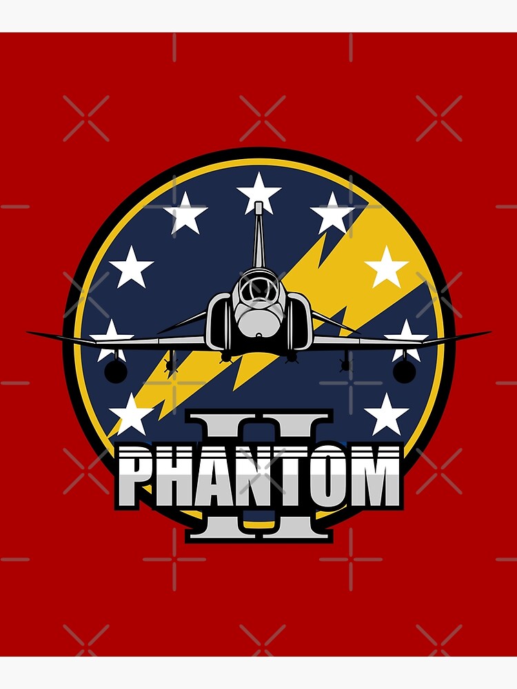 "F-4 Phantom II Patch" Mounted Print for Sale by StrongVlad | Redbubble