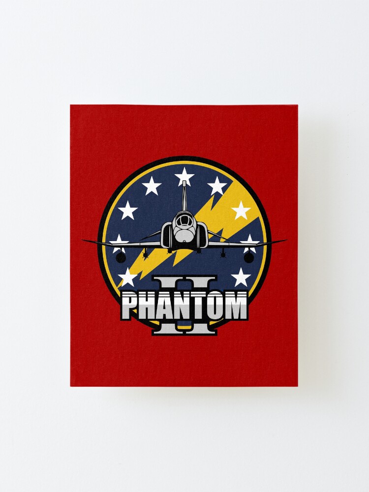 "F-4 Phantom II Patch" Mounted Print for Sale by StrongVlad | Redbubble