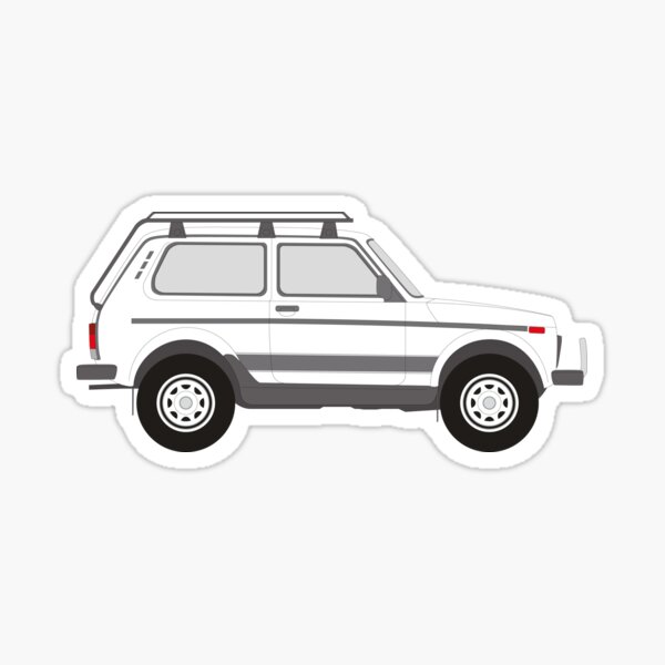 Lada Niva Stickers | Redbubble