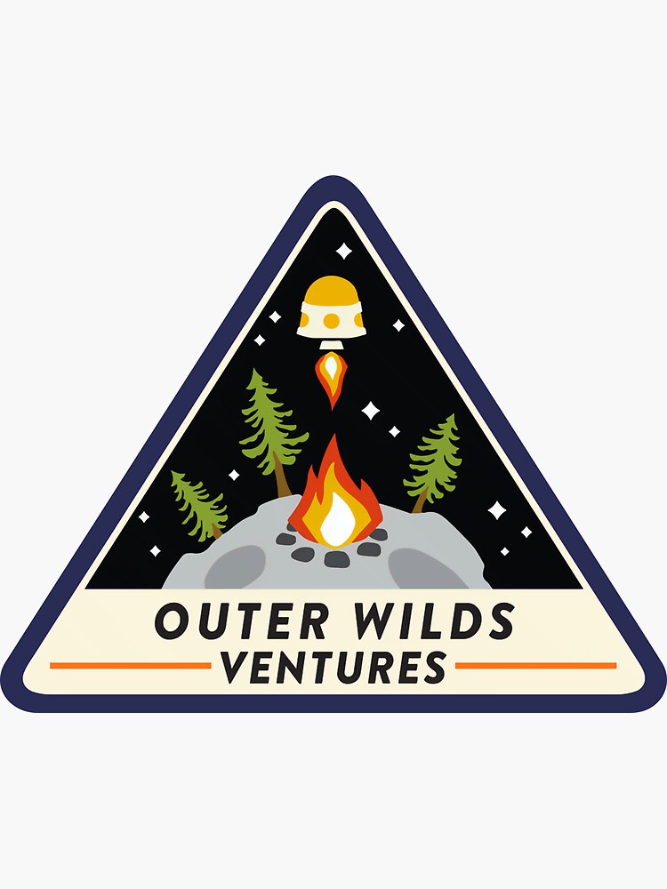 "Outer Wilds Ventures Patch" Sticker for Sale by RobDennehy | Redbubble