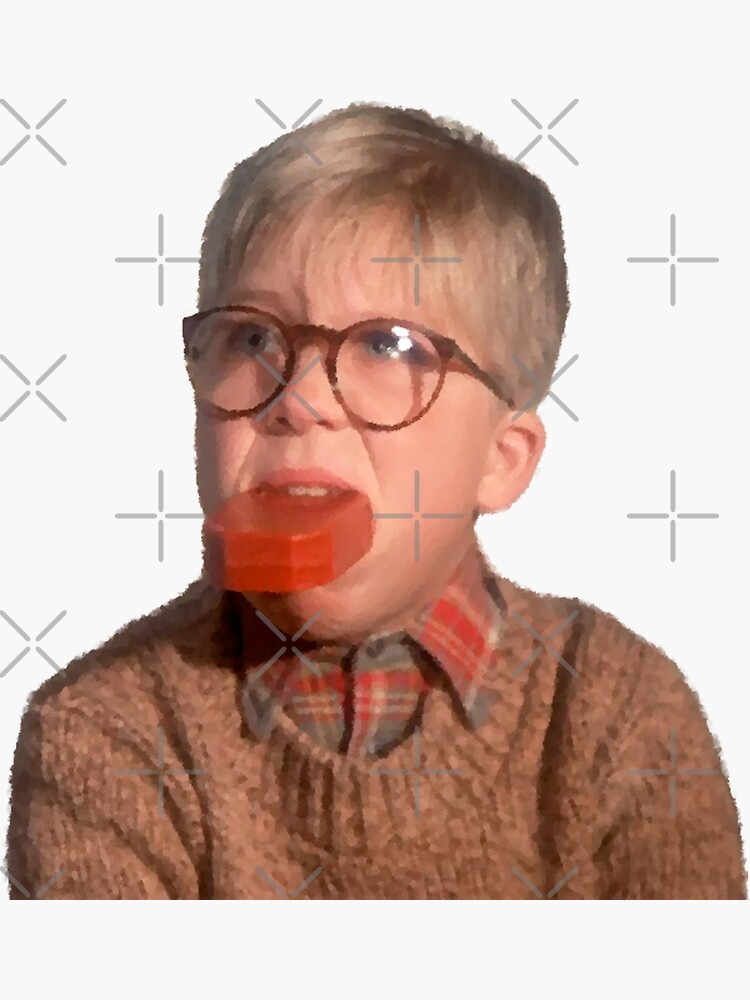 "Ralphie" Sticker for Sale by buckwild | Redbubble