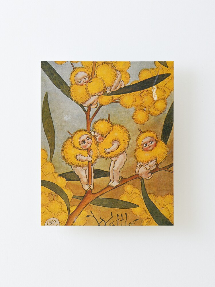 "Wattle Babies - May Gibbs Print " Mounted Print for Sale by Franklin ...