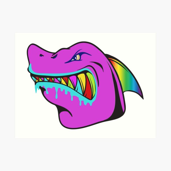 "6ix9ine music shark gooba shark" Art Print for Sale by T-shirt99 ...