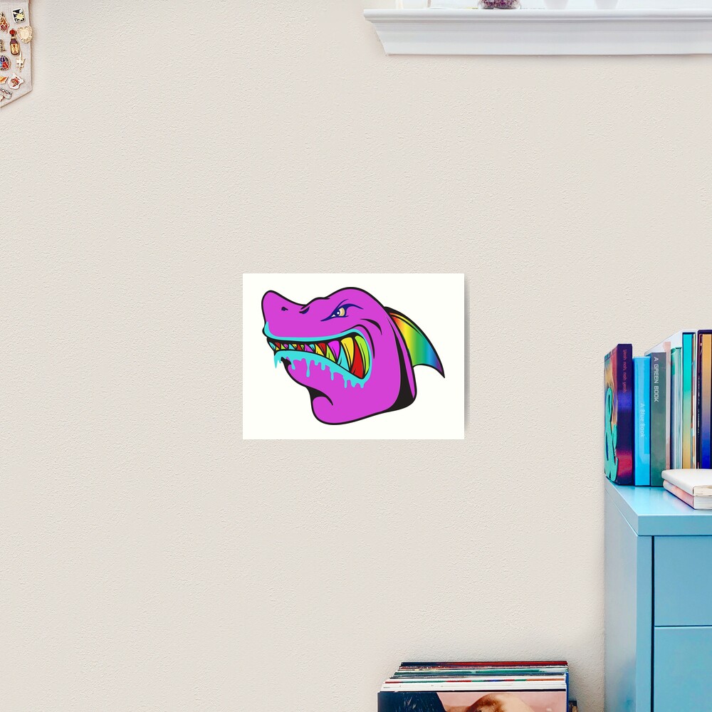 "6ix9ine music shark gooba shark" Art Print for Sale by T-shirt99 ...