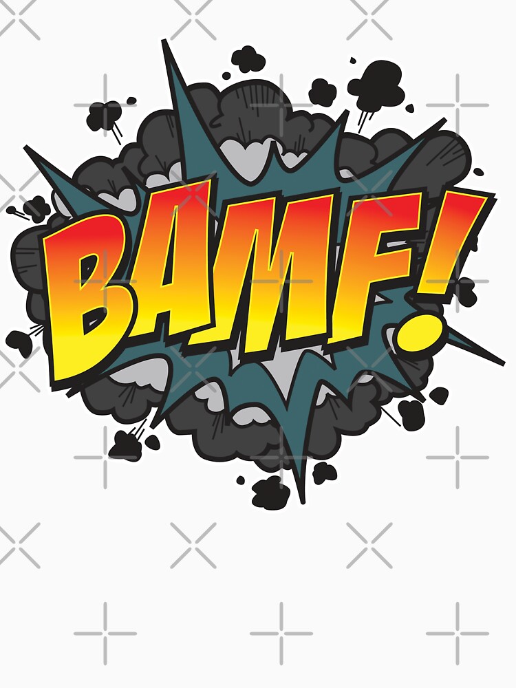 "BAMF" Essential T-Shirt for Sale by DetourShirts | Redbubble