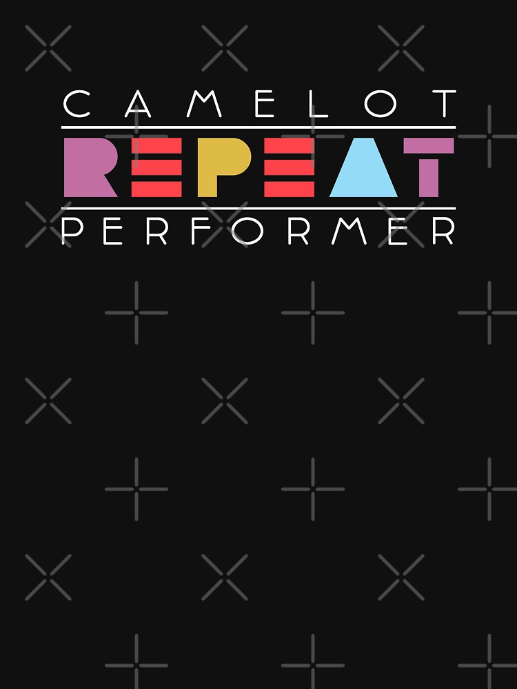 "Camelot Music Repeat Performer Club" T-shirt by turboglyde | Redbubble
