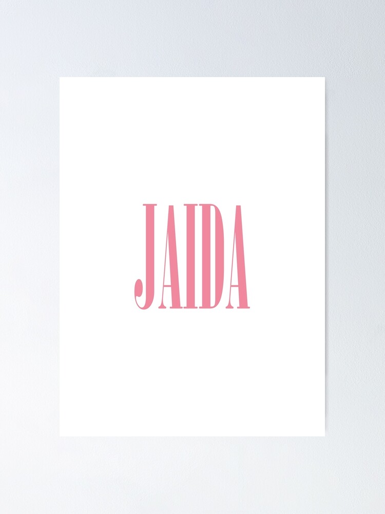 Póster «Jaida Essence Hall Pink Minimal Drag Race» de iamcylo | Redbubble