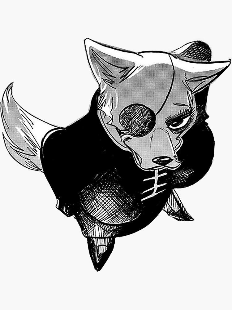 "Beastars Fox woman" Sticker for Sale by Craig gop | Redbubble