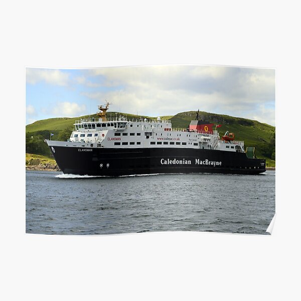 "MV Clansman " Poster by bstaal | Redbubble