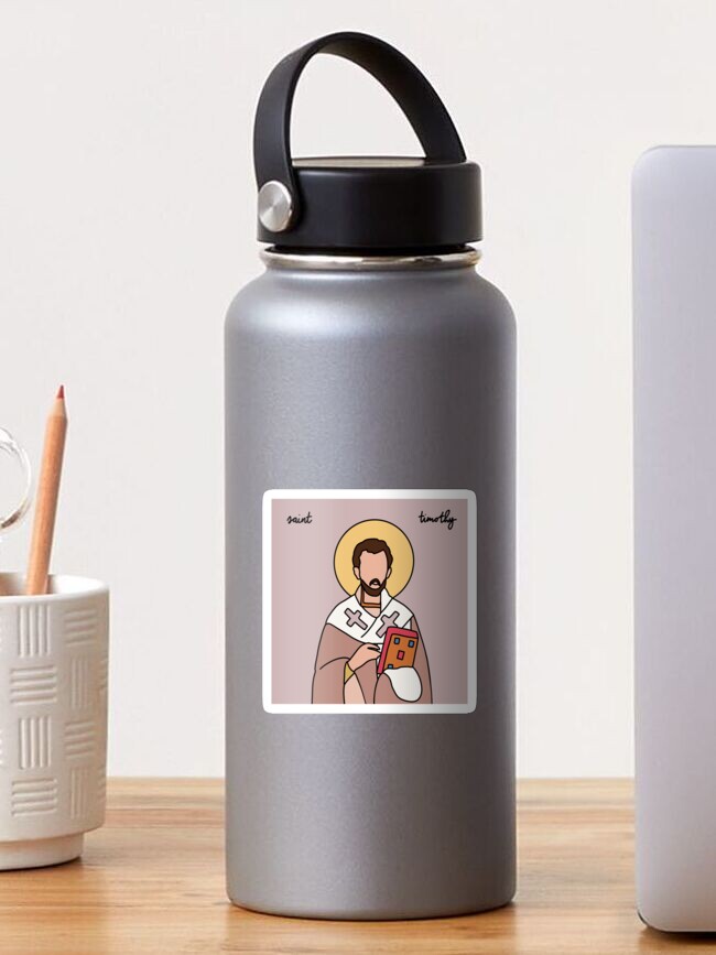 "Saint Timothy" Sticker for Sale by Katemumey | Redbubble