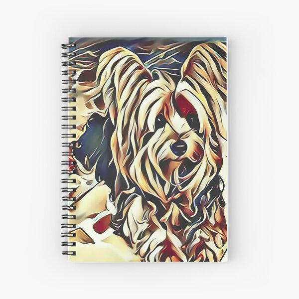 "Ollie the Yorkshire Terrier" Spiral Notebook for Sale by Sunleil ...