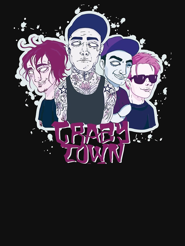 "Premium Dark of Crazy Town" T-shirt for Sale by kattvidson | Redbubble ...