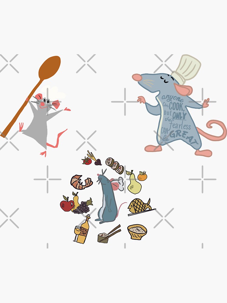 "Rat Pack 2" Sticker for Sale by willowsbunnies | Redbubble