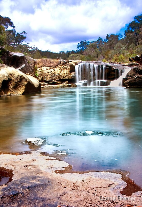"Mermaid Falls 2497" by Donna Bremer | Redbubble