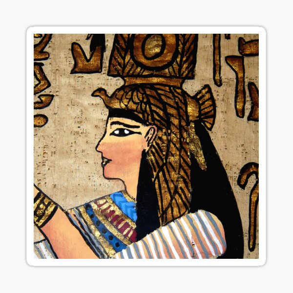 "Queen of Egyptian Pharaohs" Sticker for Sale by Elmasry12 | Redbubble