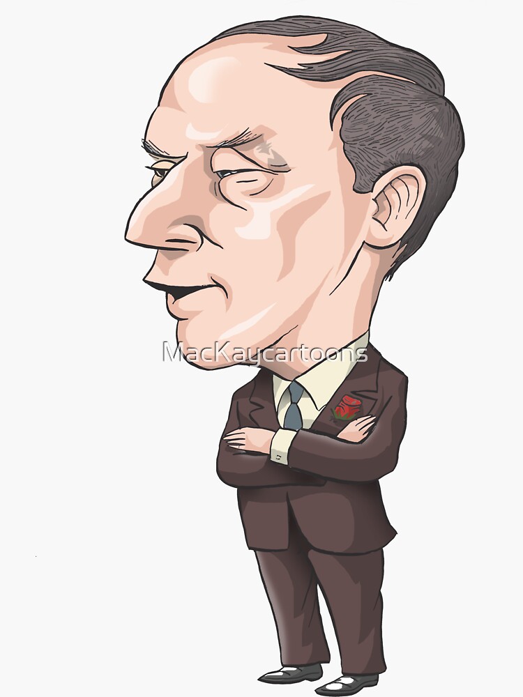 "Pierre Trudeau" Sticker for Sale by MacKaycartoons | Redbubble
