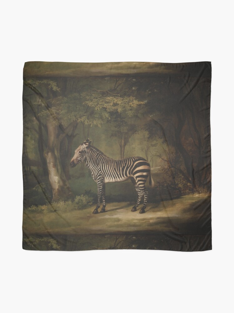"George Stubbs - Zebra 1763" Scarf by artcenter | Redbubble