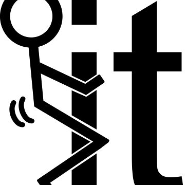 "Adult Humor Stick Figure" Sticker for Sale by lolotees | Redbubble