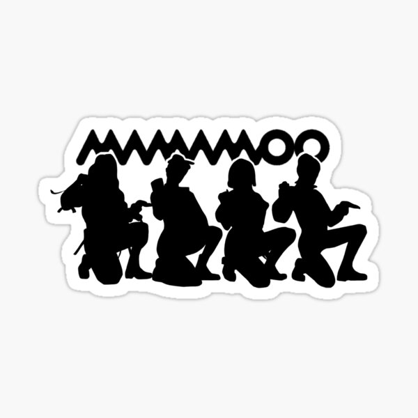 "mamamoo hip design" Sticker for Sale by shownuu | Redbubble