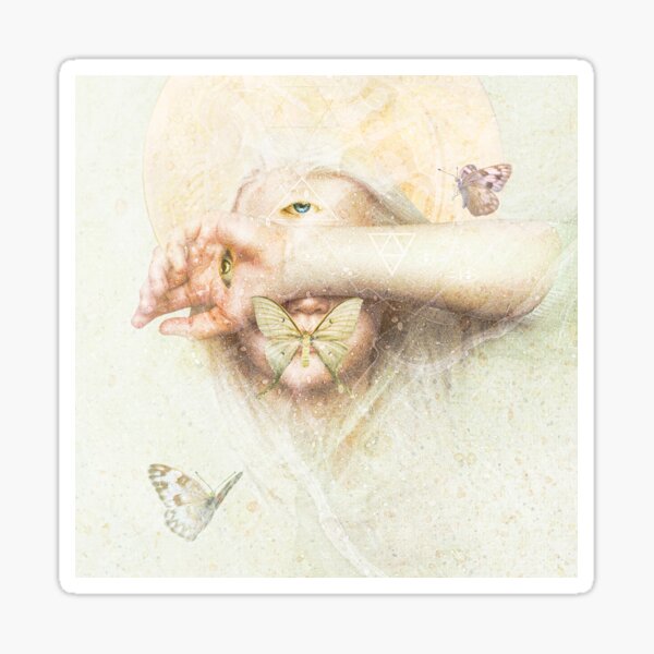 "Metaphysical " Sticker for Sale by autumnsgoddess | Redbubble