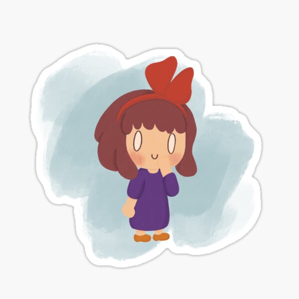 "Little Kiki" Sticker for Sale by TurtleSenpai | Redbubble