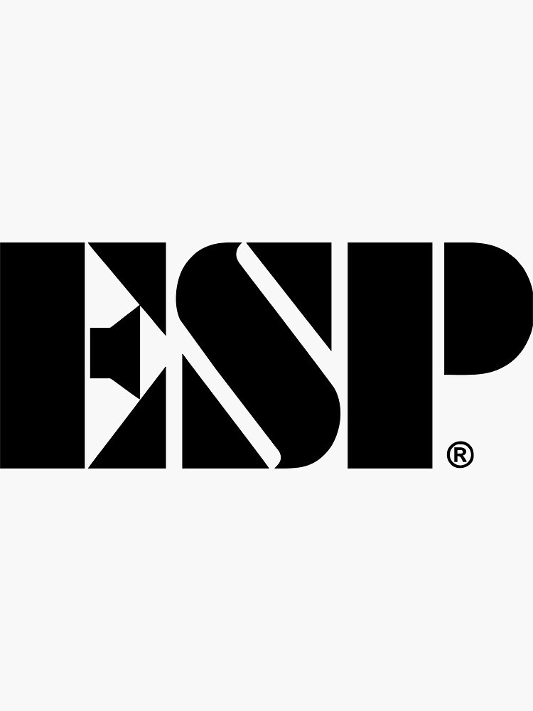 "ESP Logo" Sticker by Chikin55 | Redbubble