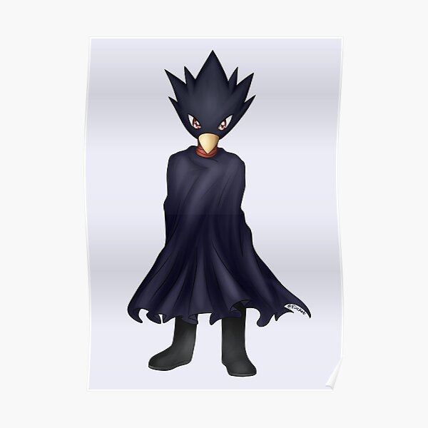 "Fumikage Tokoyami" Poster by FirePokeMaster | Redbubble