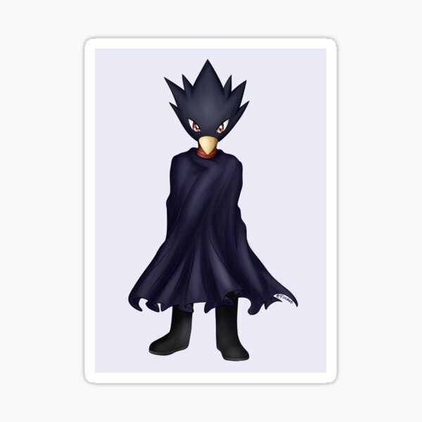 "Fumikage Tokoyami" Sticker for Sale by FirePokeMaster | Redbubble