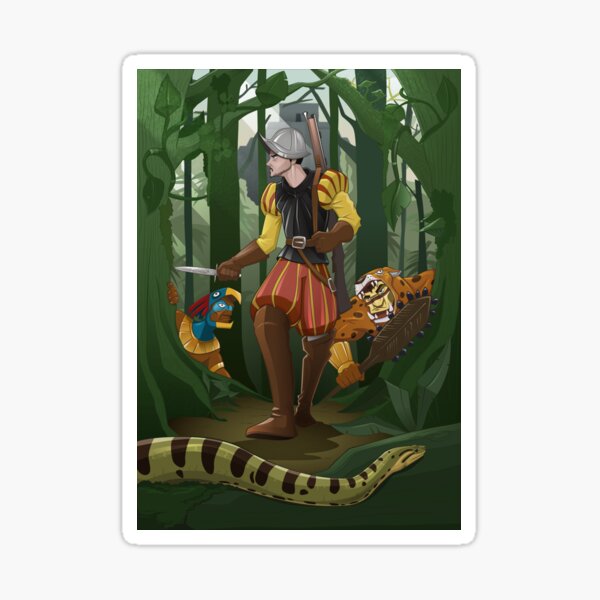 "Conqueror" Sticker for Sale by MikeLeiva | Redbubble