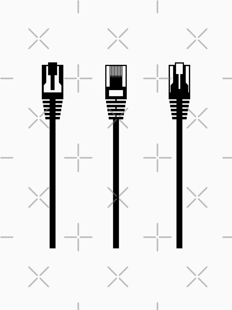 "Network Ethernet Internet Cables" T-shirt for Sale by THPStock ...