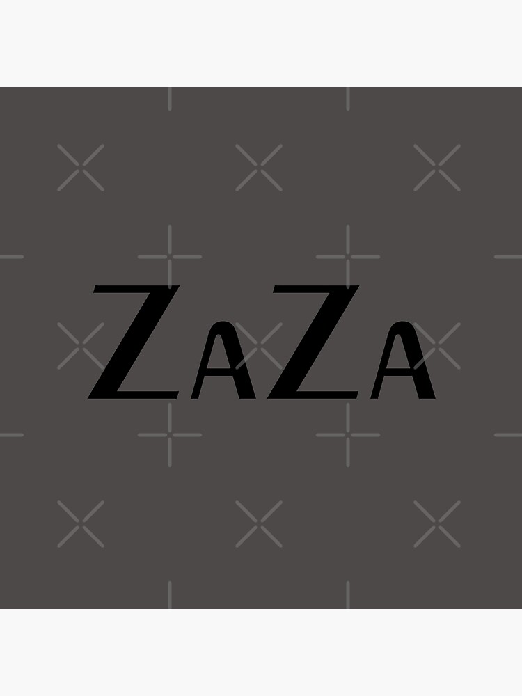 "ZaZa (in black)" Poster for Sale by ANGELSONLY | Redbubble