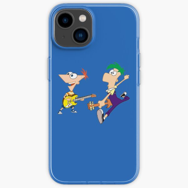 "phineas and ferb COOL playing guitar!" iPhone Case for Sale by ...