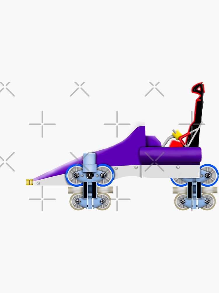 "Top Thrill Dragster Front Car" Sticker for Sale by cpaltwinged624 ...