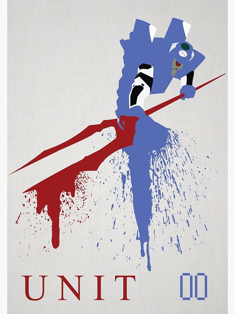 "Unit 00" Poster by DaveBot | Redbubble