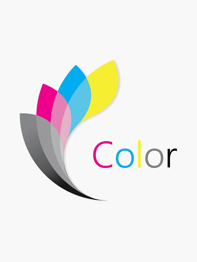 "Color Logo" Sticker by ahmedlashin | Redbubble